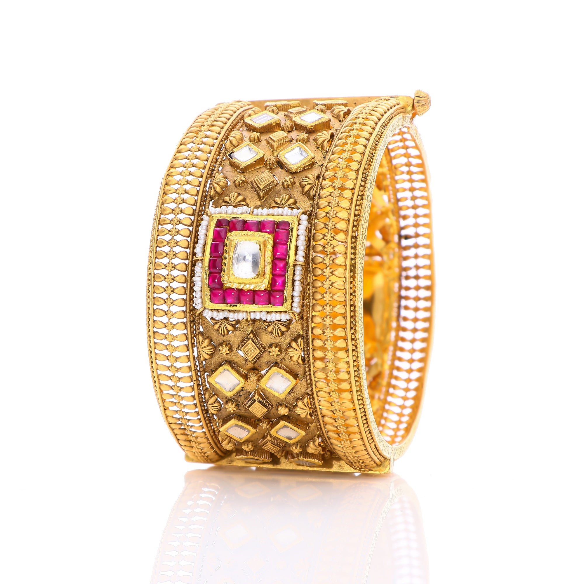 Davina Gold Bangles – Khanna Jewellers